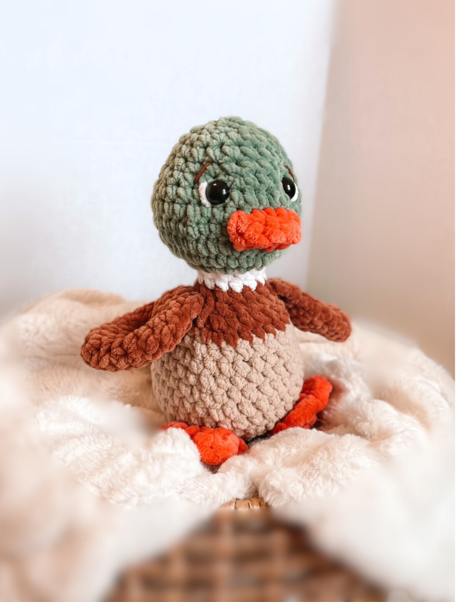 Duck Crochet Pattern Duck Amigurumi Pattern DIY Crochet Tutorial ...