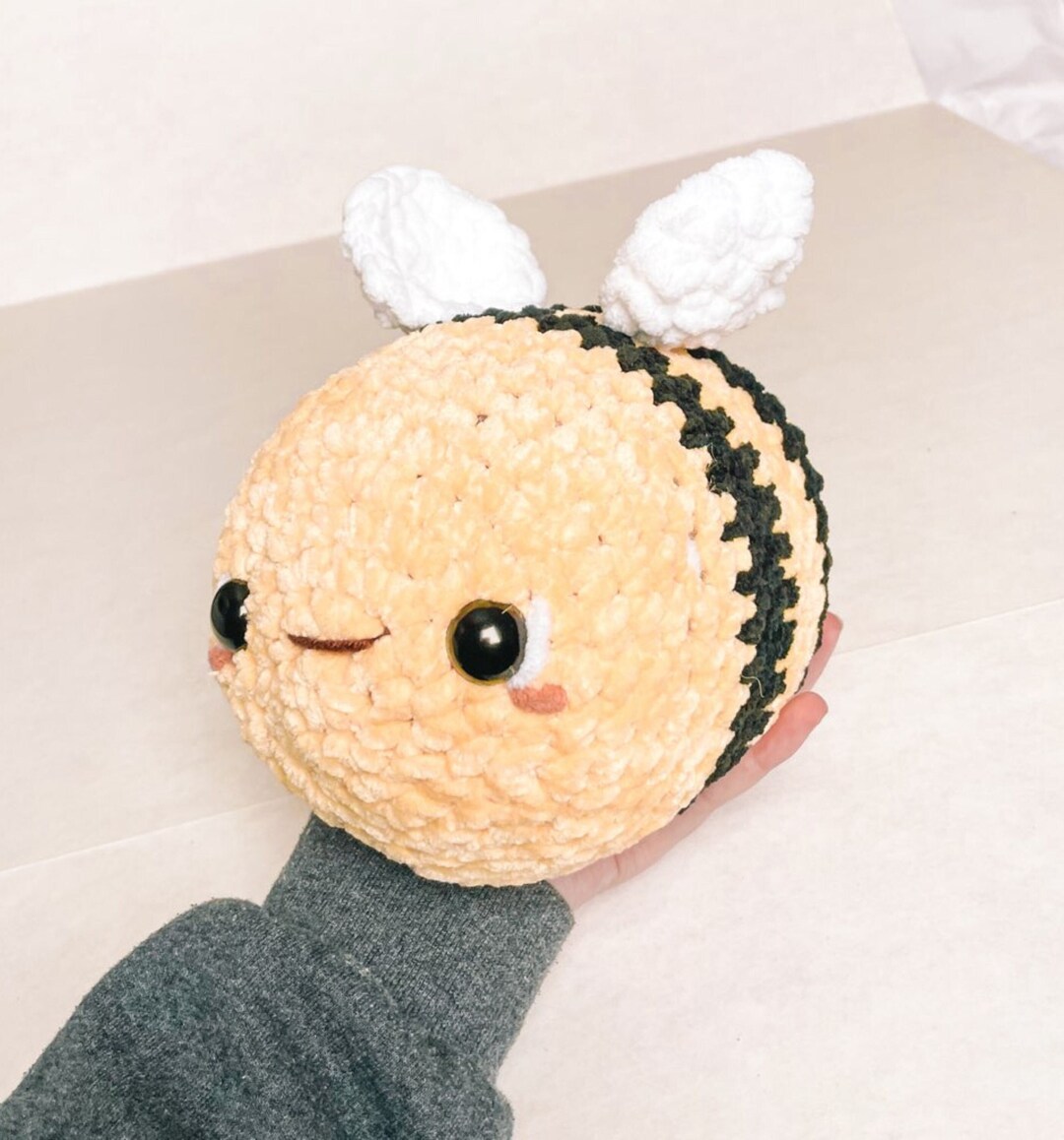Bee Crochet Pattern Bee Amigurumi Pattern Animal Crochet Pattern Bumble ...