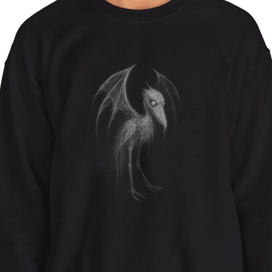 Shoebill Stork Metal Band Graphic Sweatshirt - Shoebill Ghost Grunge - Etsy