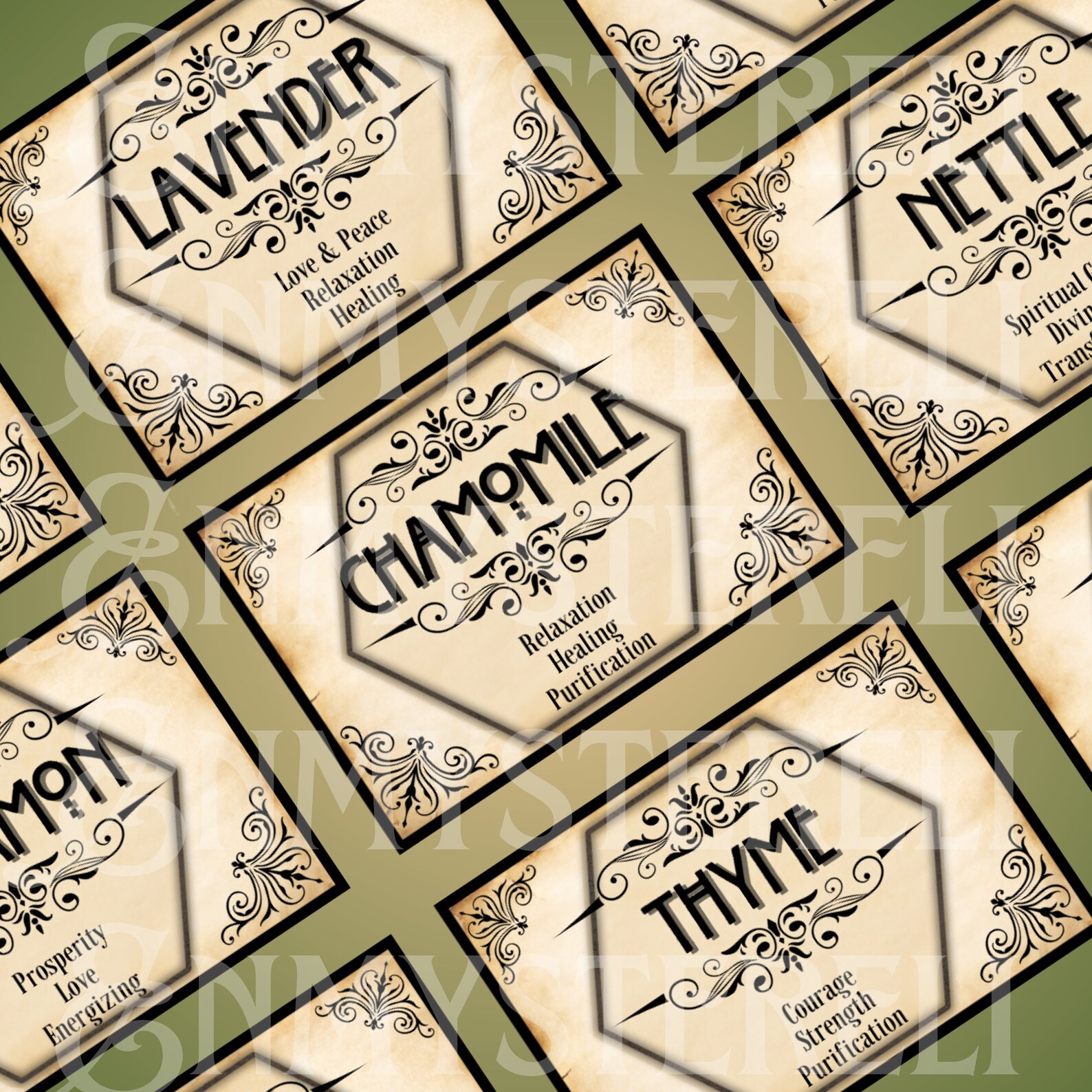 Herbalism, Spice Labels Jar, Witch Apothecary, Herb Label, Wicca Herbs ...