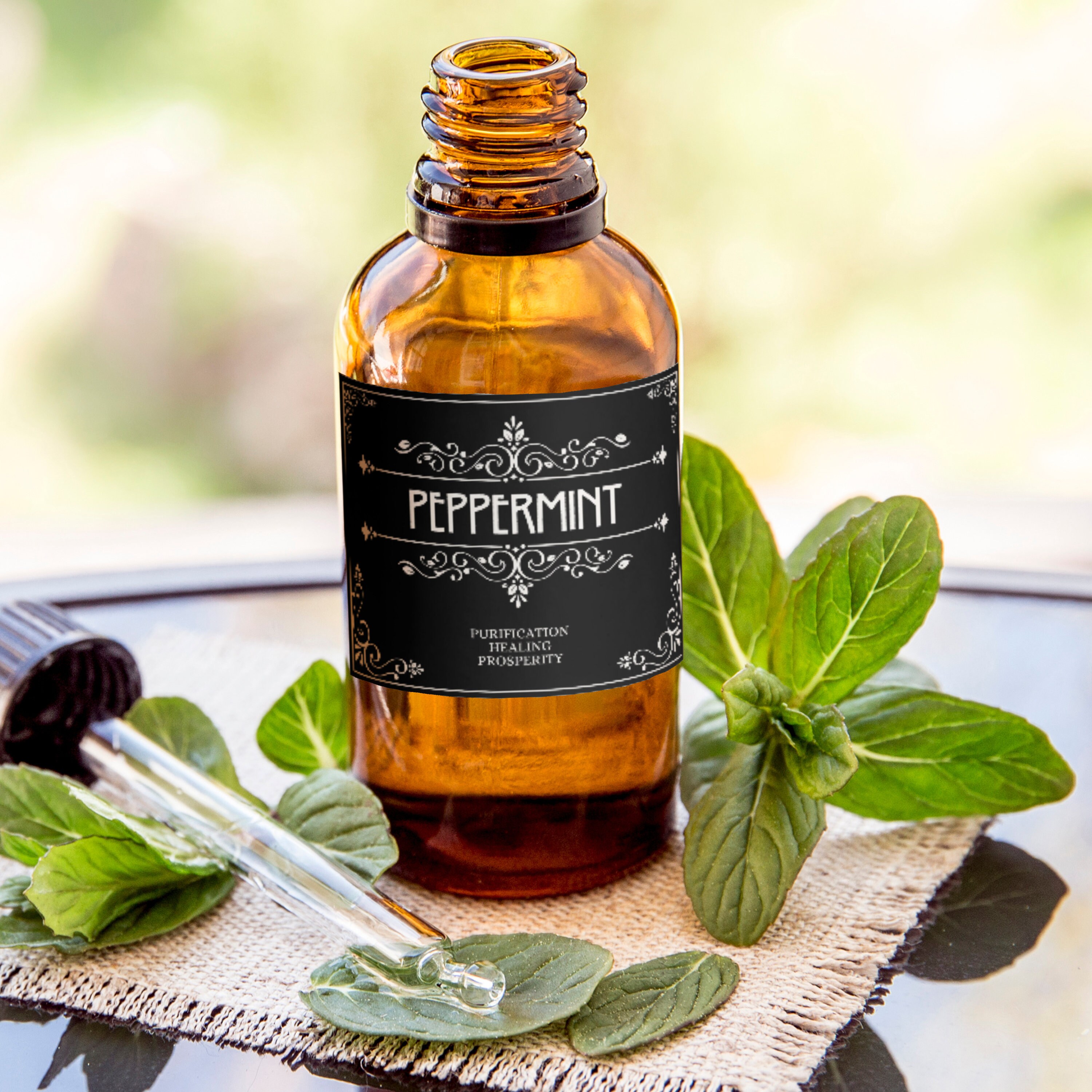 Printable Witchy Apothecary Herb and Spice Jar Labels | Vintage Herbal ...