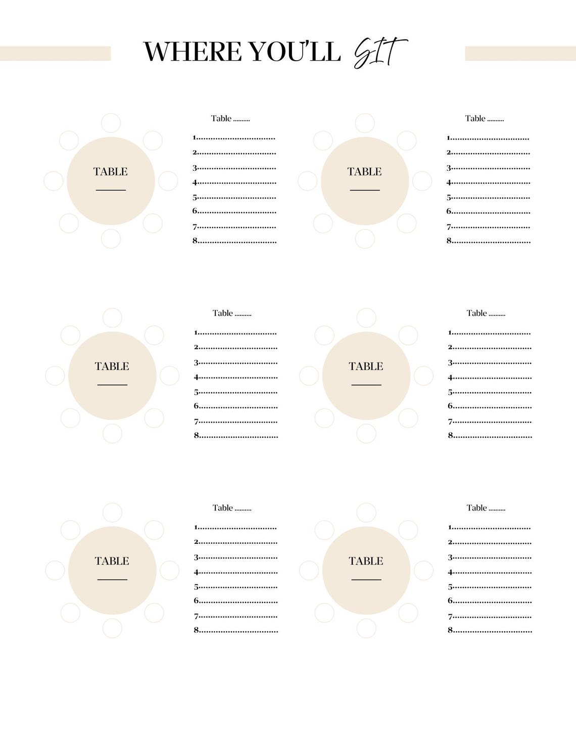 Printable Event Planner PDF | Party Planning Binder | Event Organizer ...