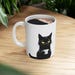 Judgmental Black Cat Mug, You Re Breathing Too Loud, Funny Coffee Cup ...