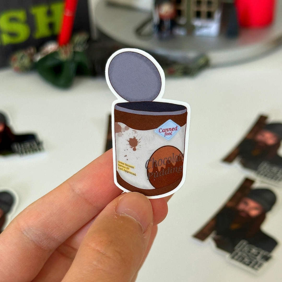 The Walking Dead Carl Pudding Aufkleber - Etsy