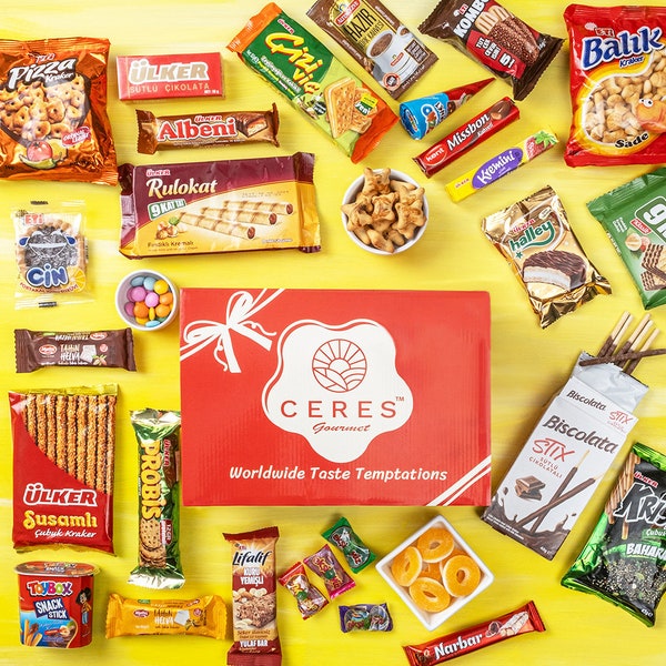 International Snack Box - Etsy