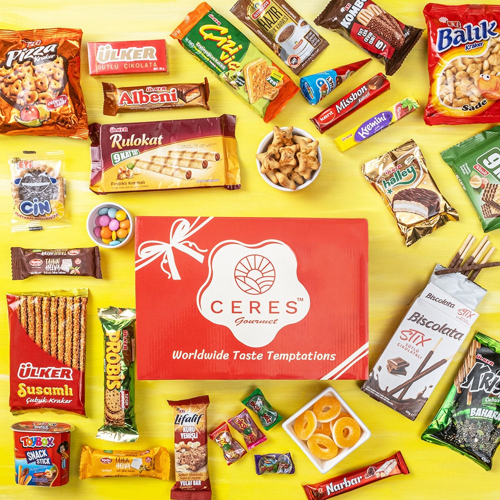 International Exotic Snack Box for Christmas Rare Premium - Etsy Canada