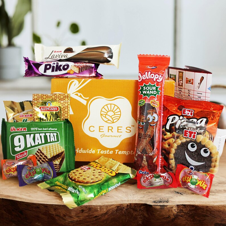 International Exotic Snack Box Variety Pack, Count Premium Foreign Rare ...