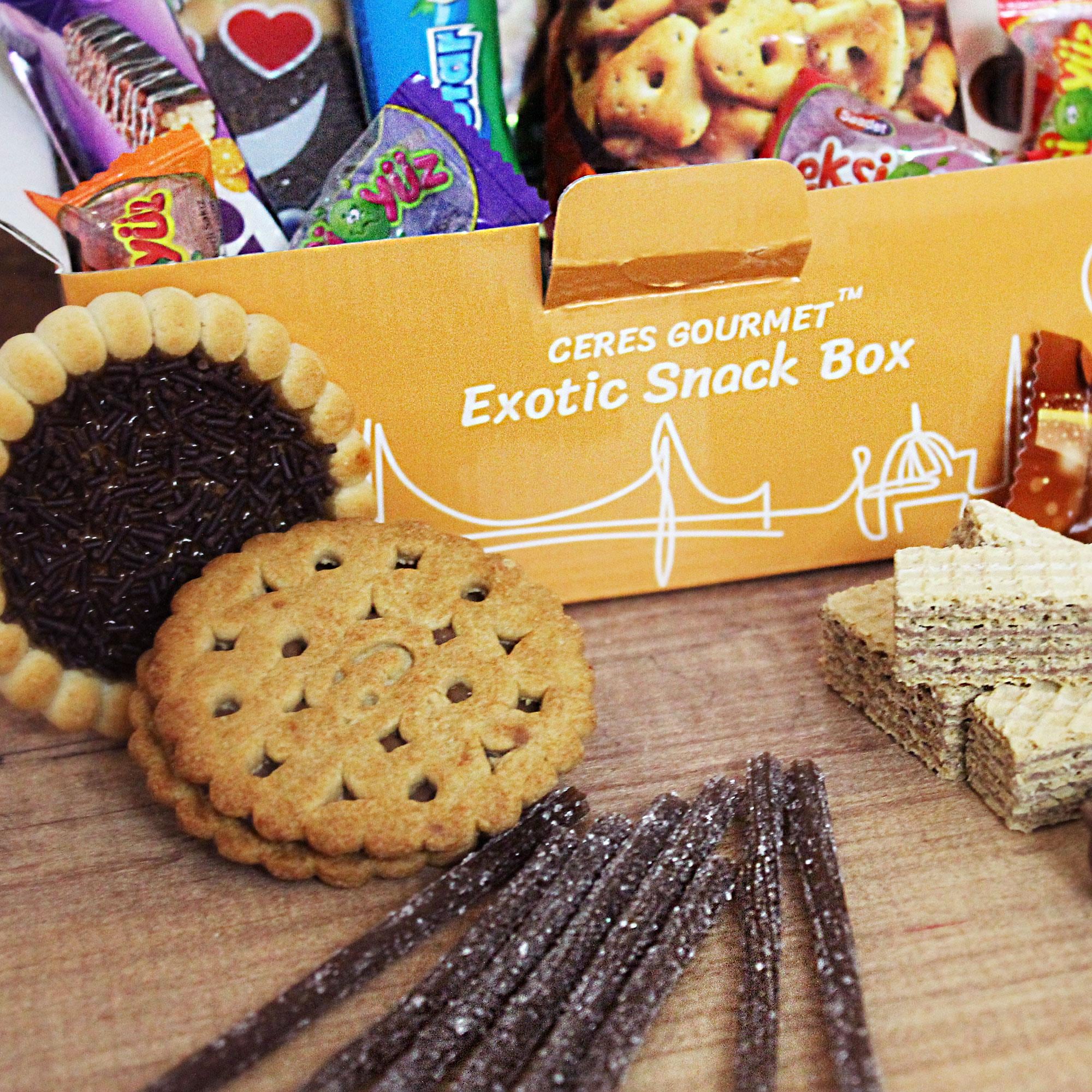 International Exotic Snack Box Variety Pack, Count Premium Foreign Rare ...