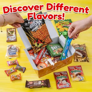 International Exotic Snack Box Variety Pack, Count Premium Foreign Rare ...