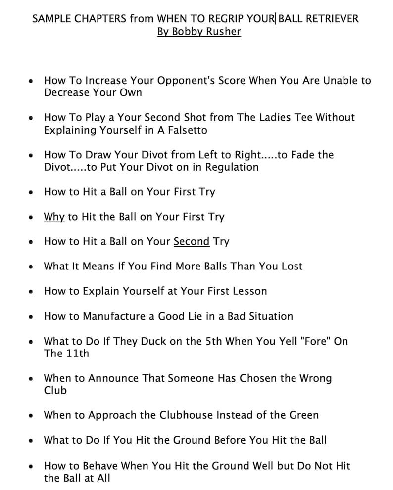 How to Line up Your 4th Putt, a Perfect Golf Gift Book - Etsy