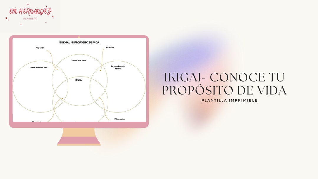 IKIGAI. My Personal Purpose. IKIGAI Printable Template, IKIGAI Example ...