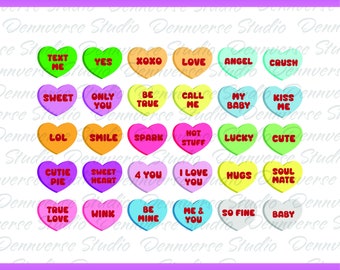 Gen Z Candy Hearts SVG JPG PNG Bundle, Valentines Day Shirt Svg, Gen Z ...