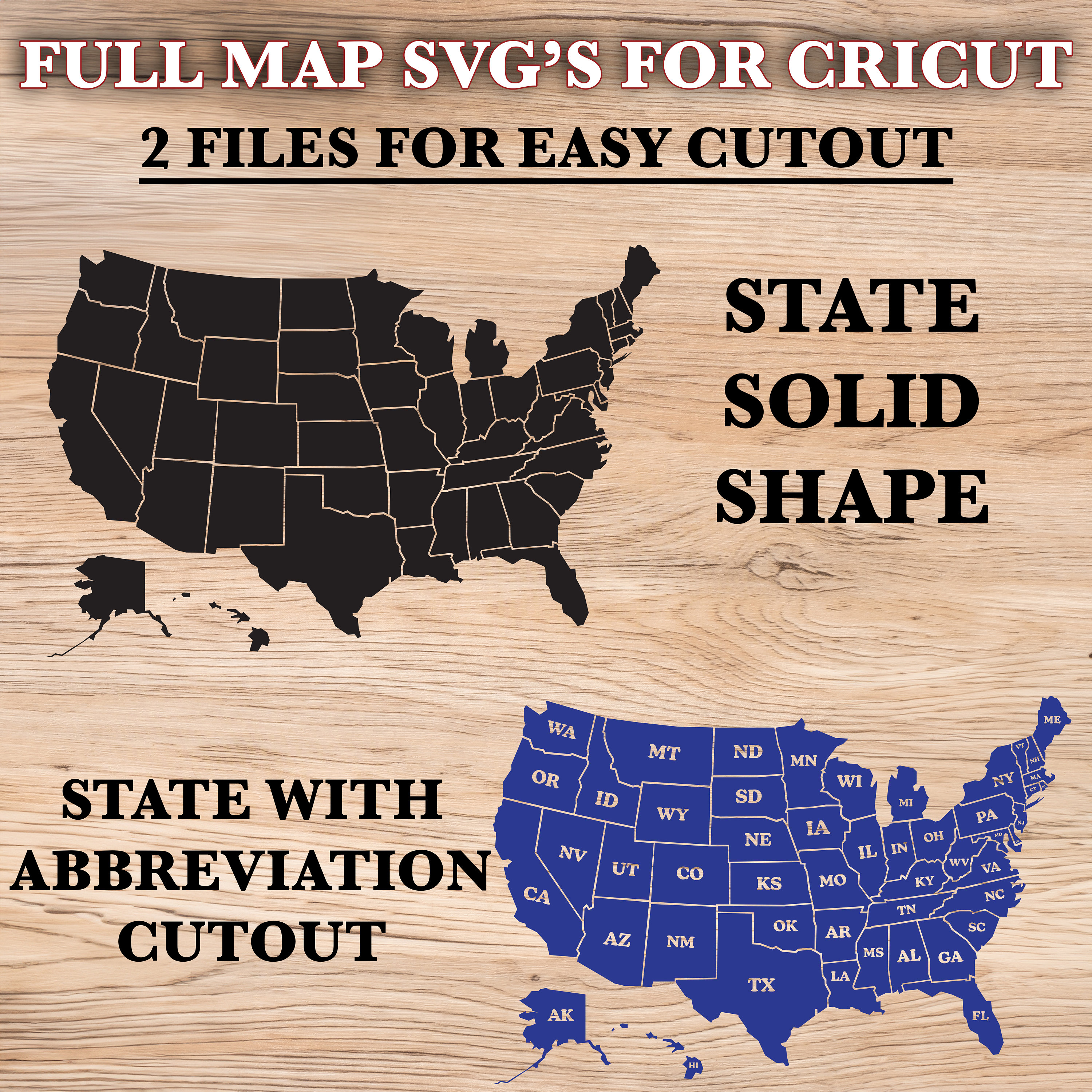 USA State Activity Worksheets, USA Map SVG, Educational Worksheets - Etsy