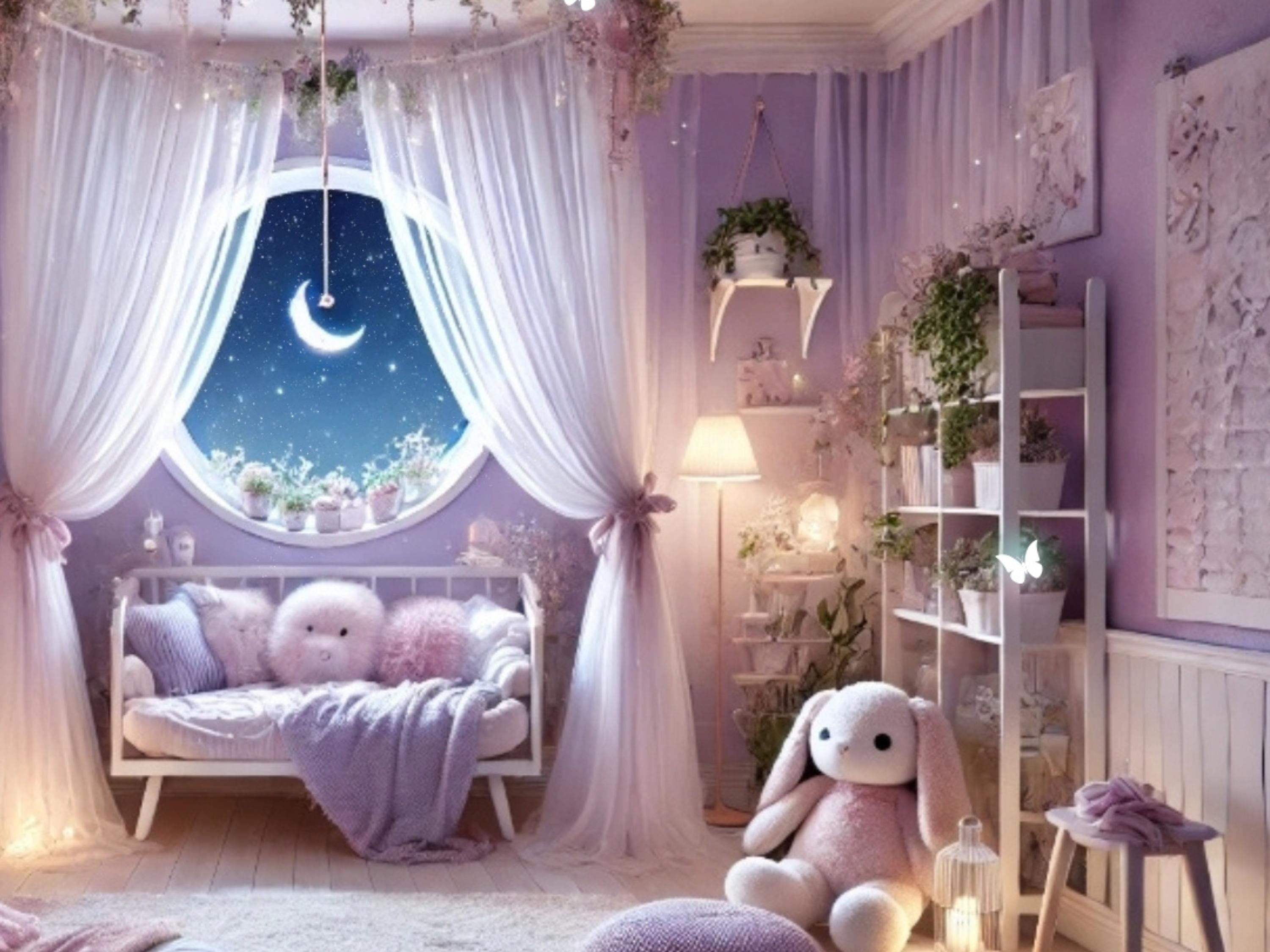Cozy Animated Vtuber Background | Seamless 10s Loop | Twitch, OBS ...