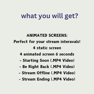 Twitch Stream Text Starting Soon Be Right Back Screen Animated Brb ...