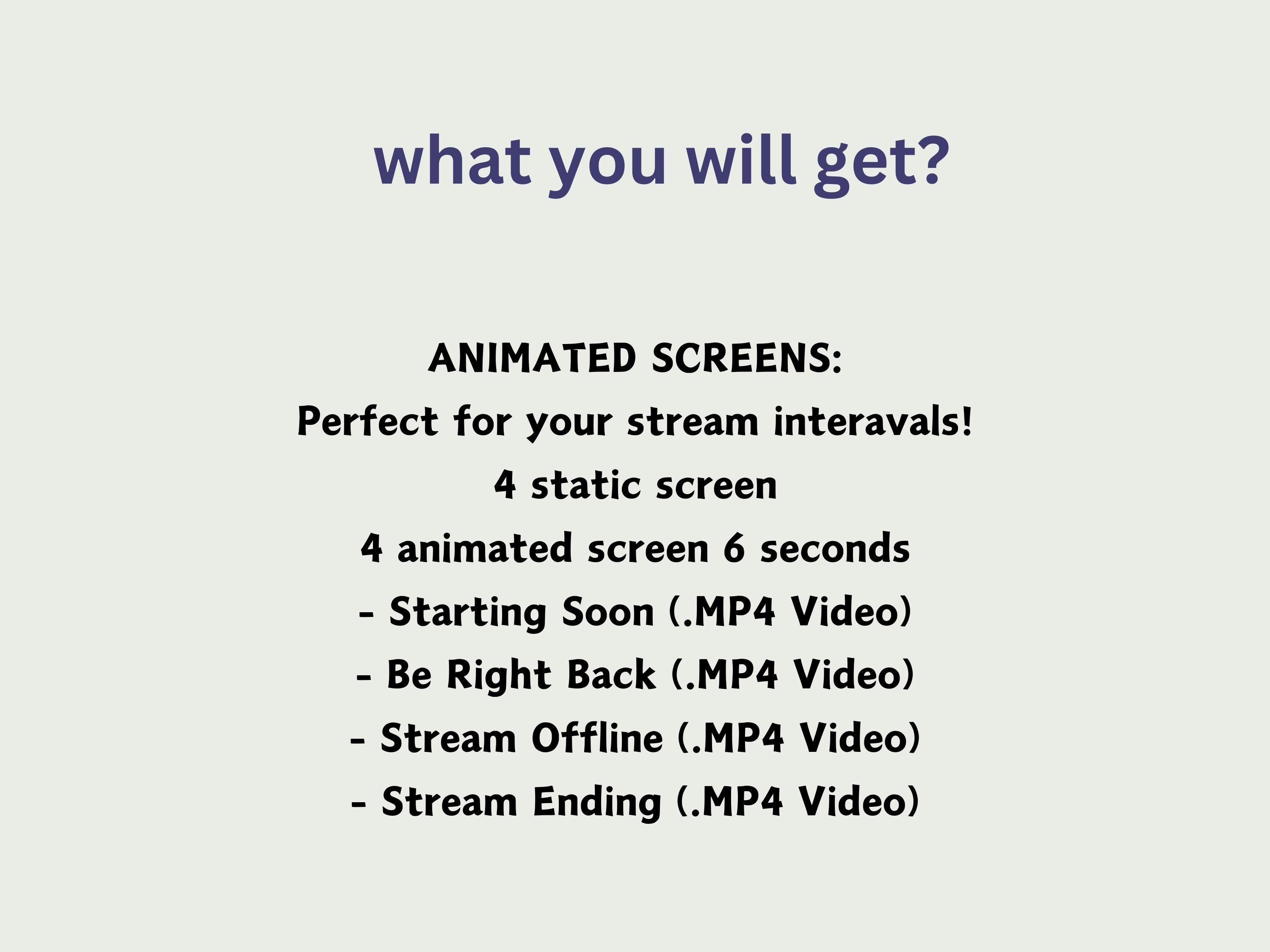 Twitch Stream Text Starting Soon Be Right Back Screen Animated Brb ...