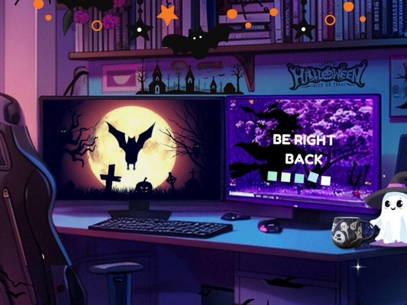 Animated Spooky Twitch Screen: Horror Halloween Theme (MP4 Video) - Etsy