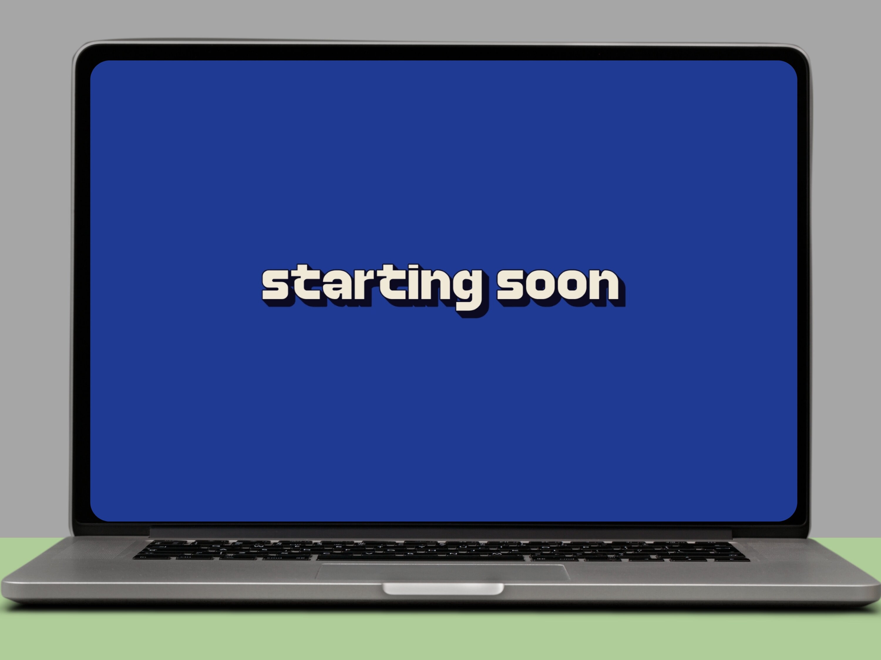 Twitch Stream Text Starting Soon Be Right Back Screen Animated Brb ...