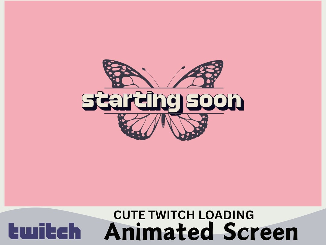 Startingsoon Stream Animated Screen Starting Soon Brb Currently Offline ...