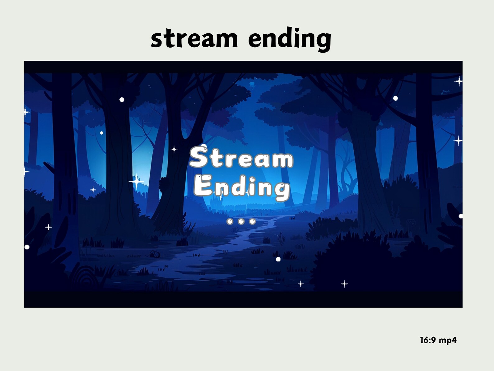 Forest Themed Animated Stream Overlay for Twitch, Starting Soon, BRB ...