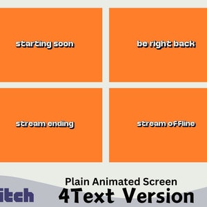 Starting Soon Twitch Animated Stream Overlay Mint Green Collection ...