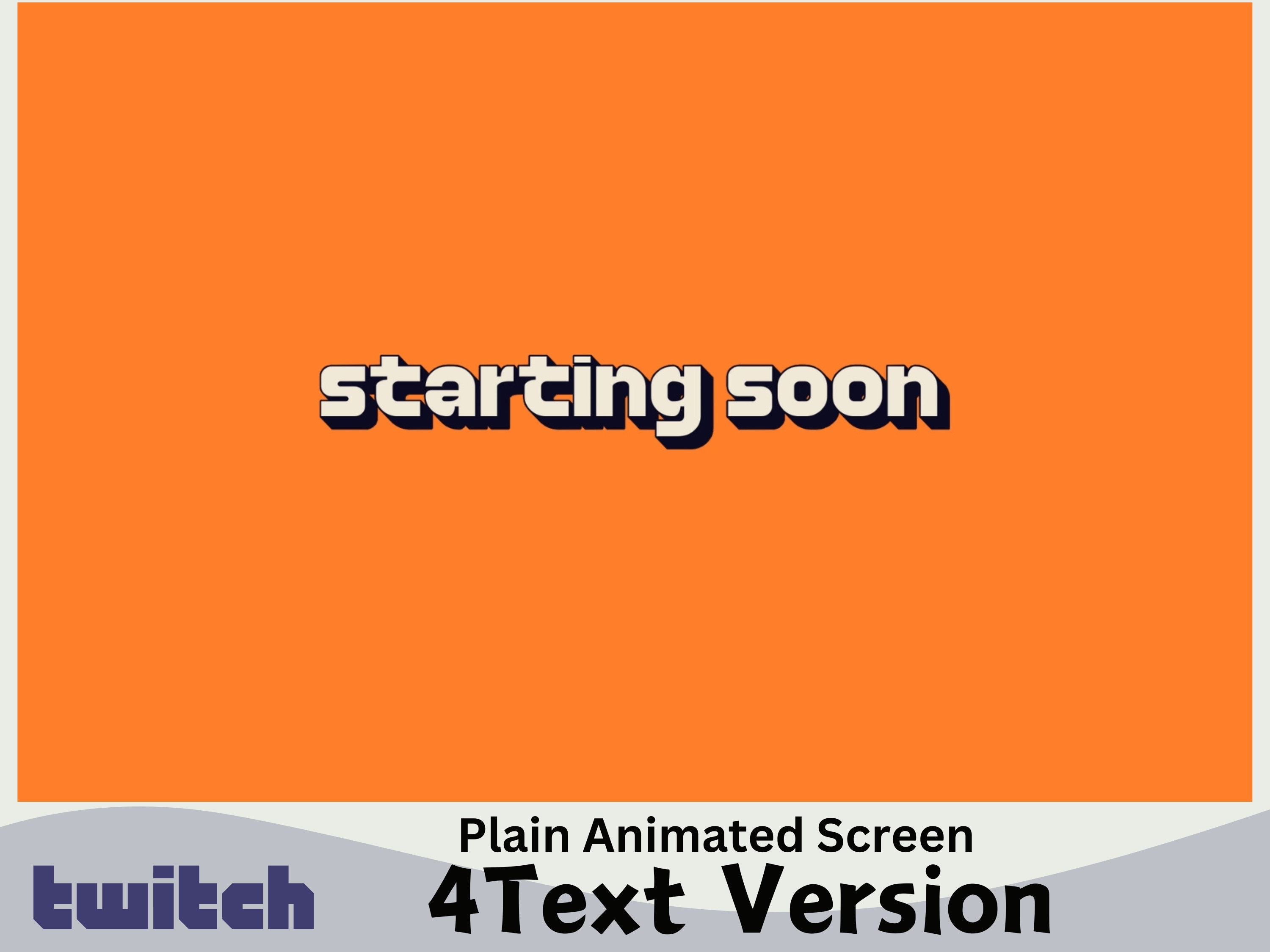 Starting Soon Twitch Animated Stream Overlay Mint Green Collection ...