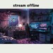 Purple Animated Twitch Screens Starting Soon PC Room, Aesthetic Lo-fi ...