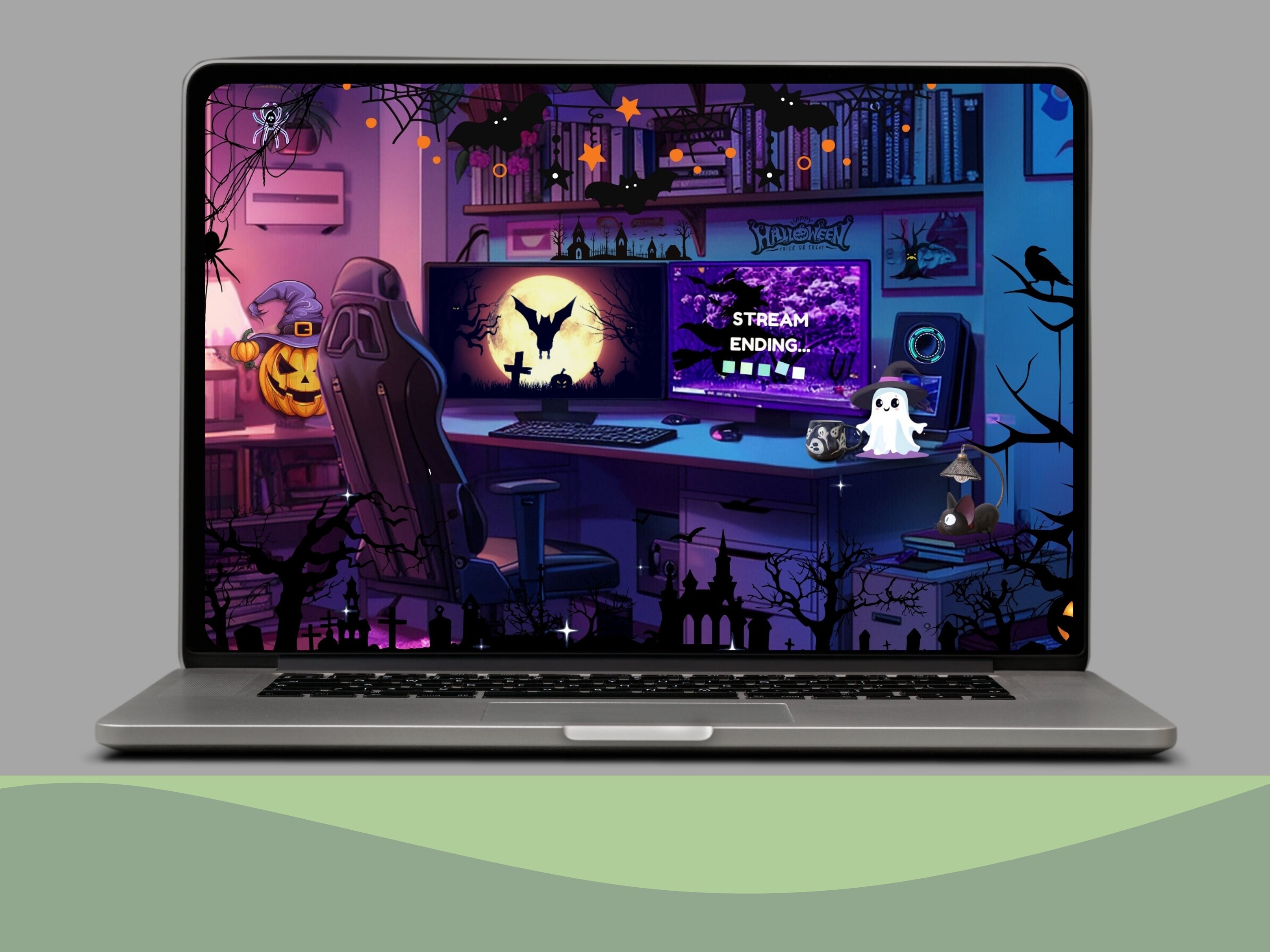 Animated Spooky Twitch Screen: Horror Halloween Theme (MP4 Video) - Etsy