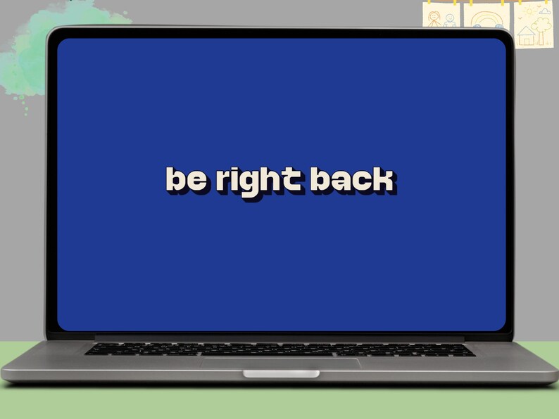 Twitch Stream Text Starting Soon Be Right Back Screen Animated Brb ...