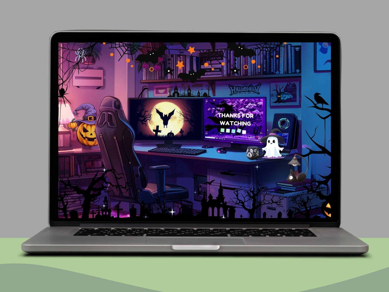 Animated Spooky Twitch Screen: Horror Halloween Theme (MP4 Video) - Etsy