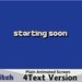 Twitch Stream Text Starting Soon Be Right Back Screen Animated Brb ...