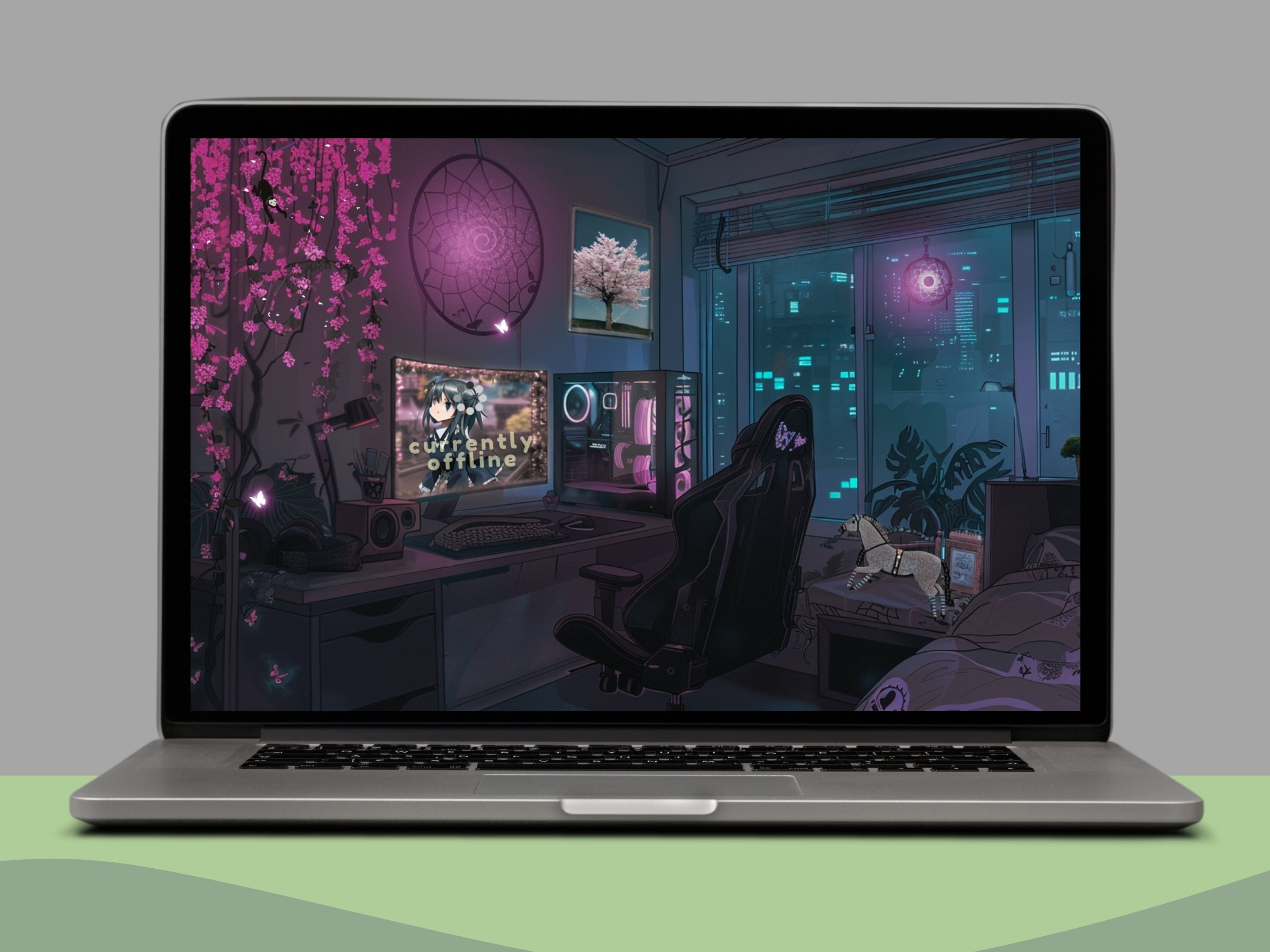 Animated Cozy Room Stream Screen Gaming Twitch Scene, Stream Starting ...