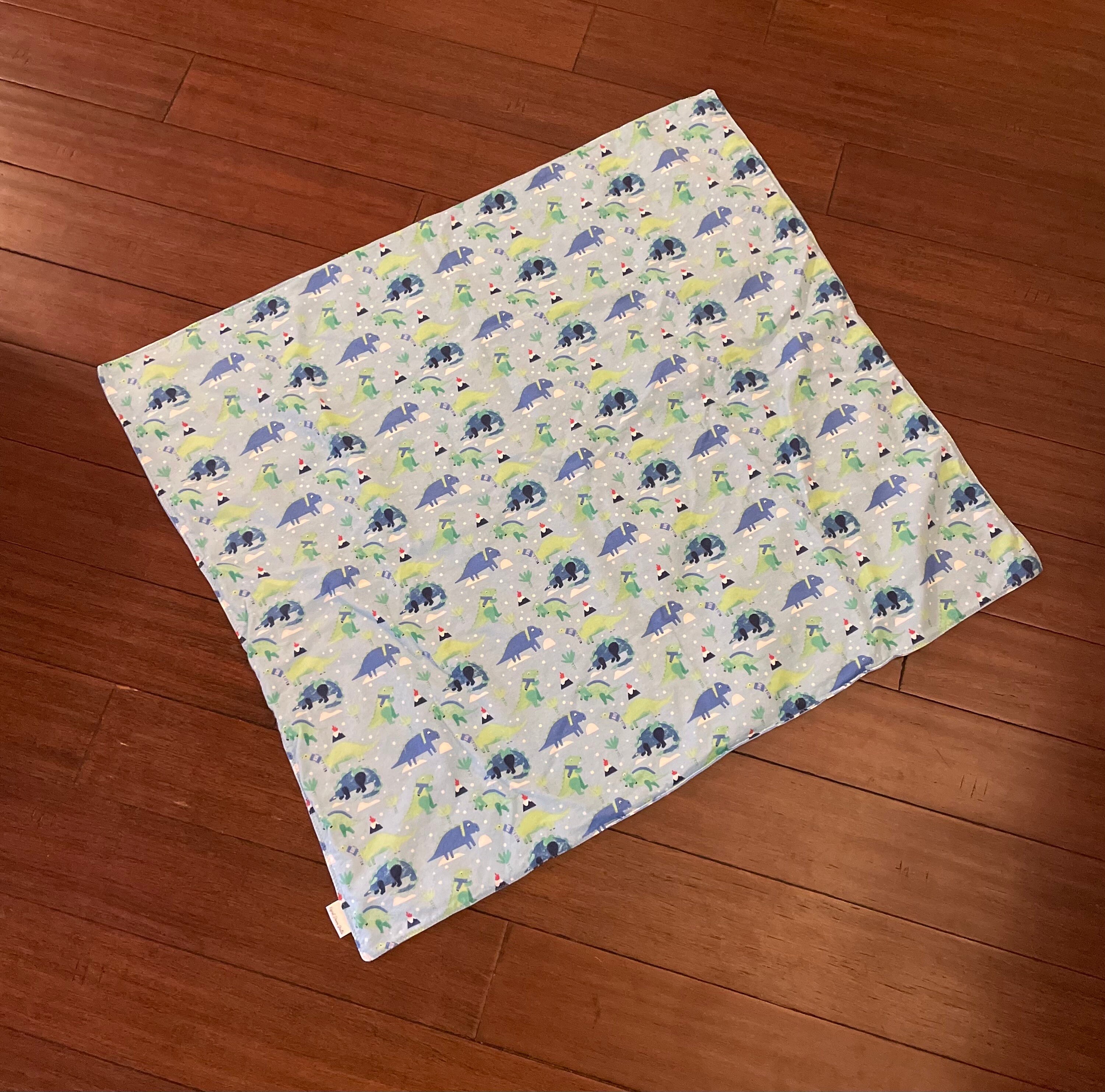 Baby Boy Swaddle Blanket Board Book Dinosaur Blue Blanket - Etsy