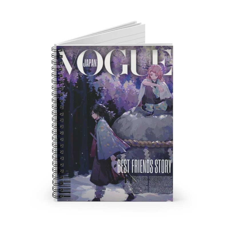 DEMON SLAYER Notebook Free Shipping, Japanese Notebook Kawaii Vogue ...