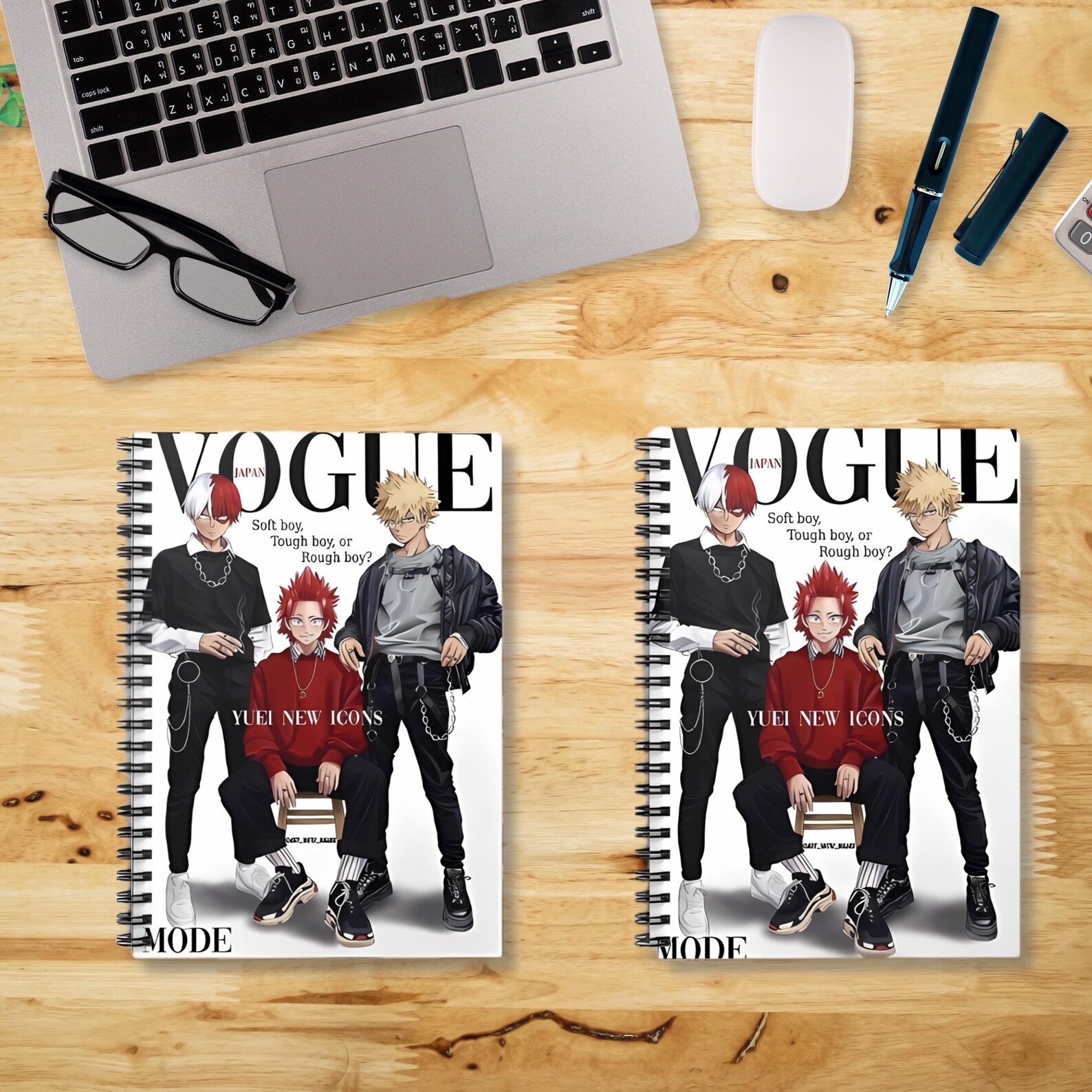 MY HERO ACADEMIA Notebook Free Shipping Japanese Notebook Kawaii Vogue ...