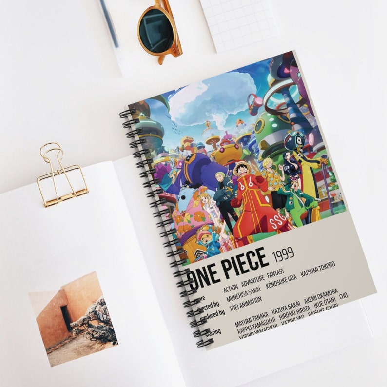 ONE PIECE Notebook, Kawaii Anime Journal, Free Shipping, Japanese ...