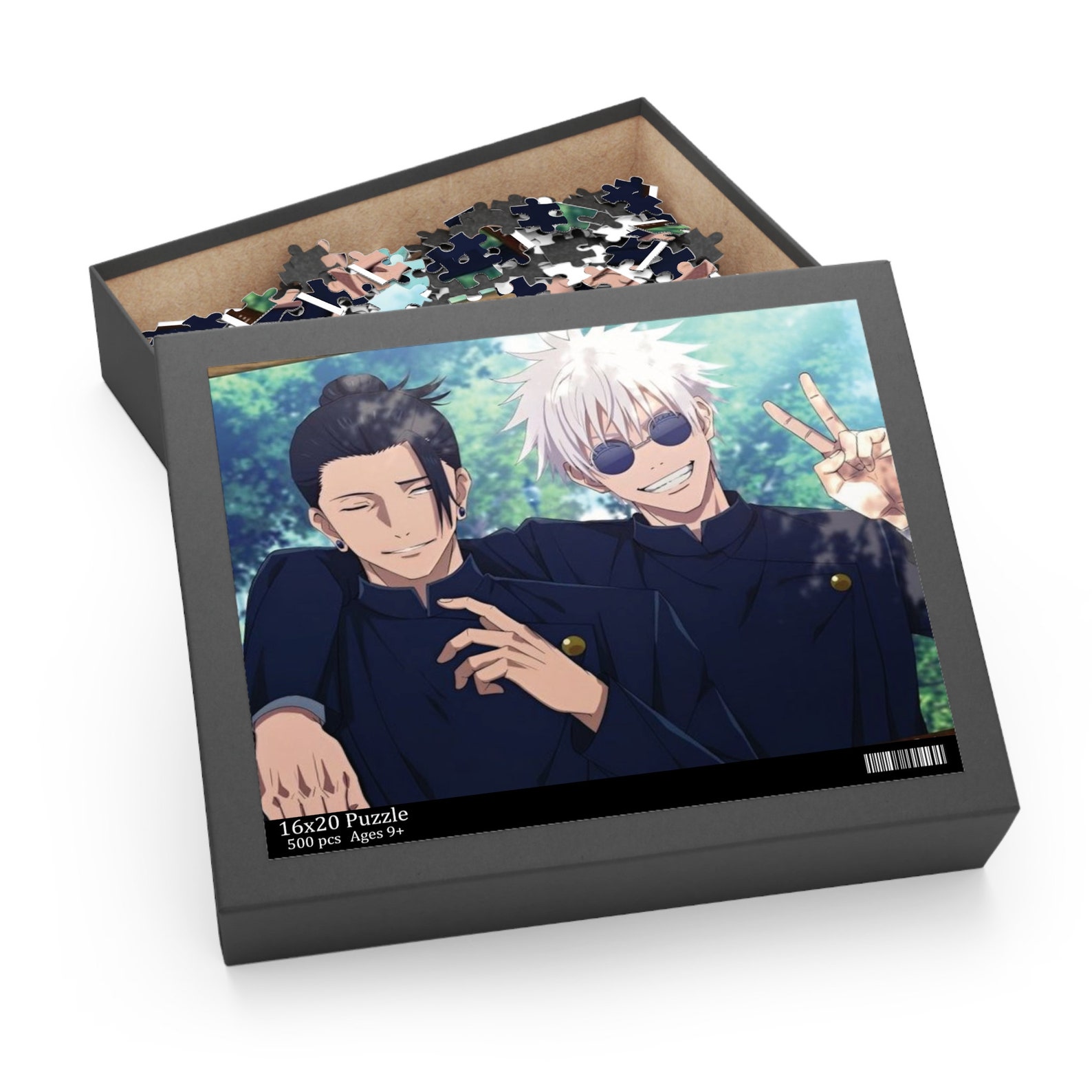 JUJUTSU KAISEN Jigsaw Puzzle, Satoru Gojo, Suguru Geto, Anime Puzzle ...