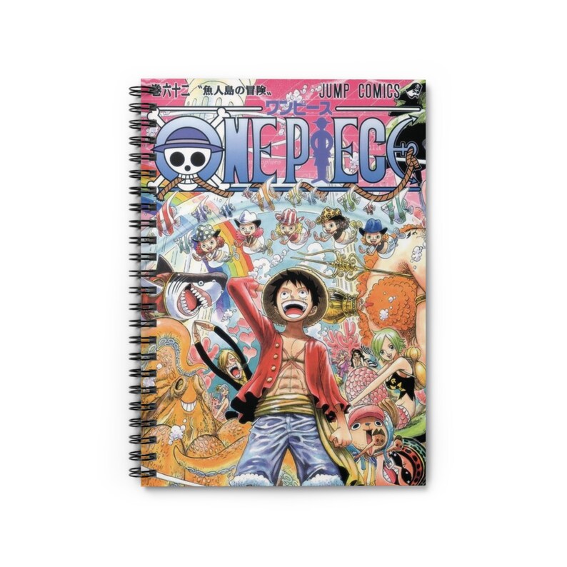 ONE PIECE Notebook Kawaii Notebook Japanese Vogue Cover Anime Themed A5 ...