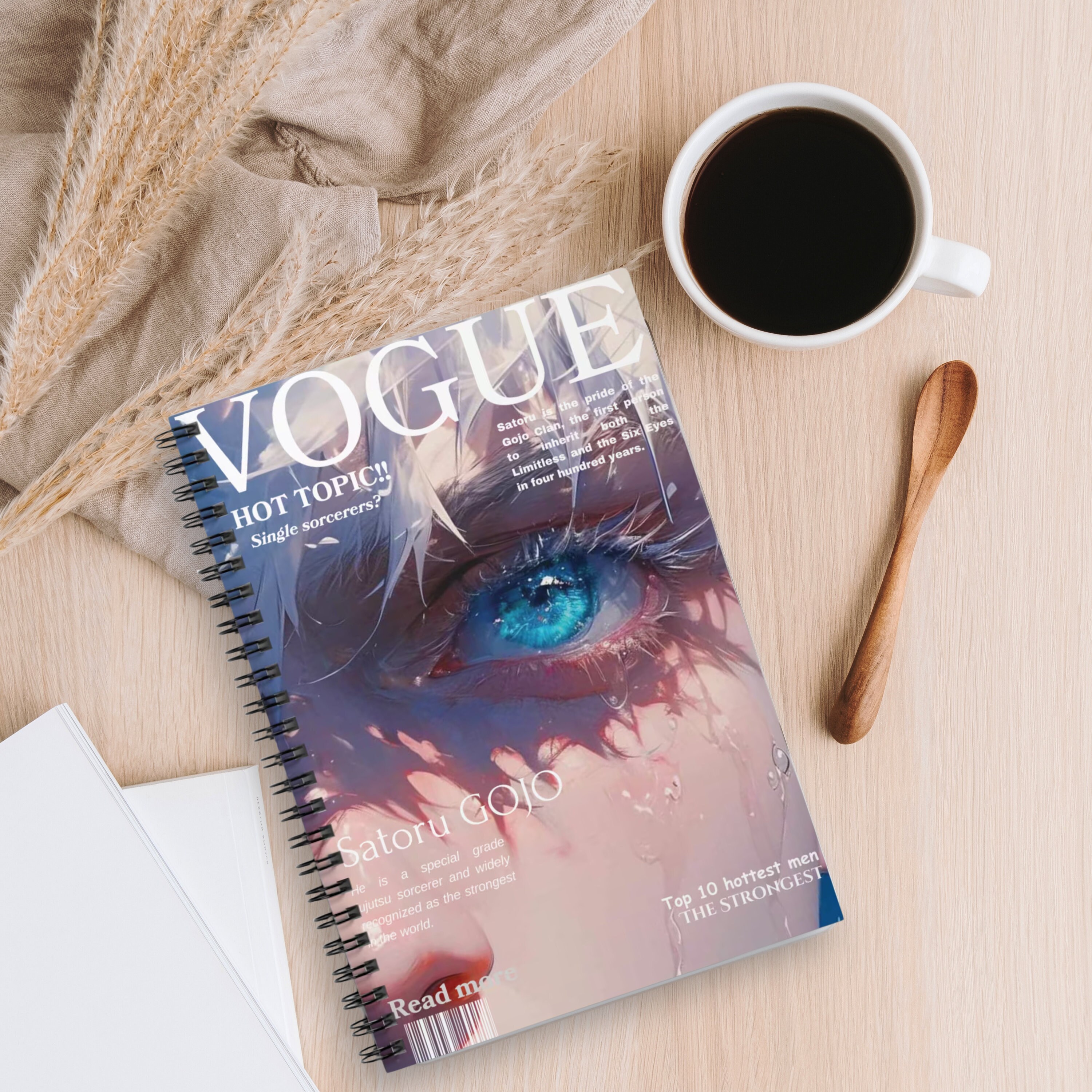 Jujutsu Kaisen Notebook 2024 | Cute Back to School Hardcover | A5 Lined ...