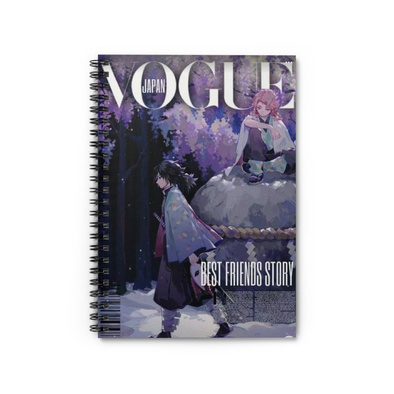 DEMON SLAYER Notebook Free Shipping, Japanese Notebook Kawaii Vogue ...
