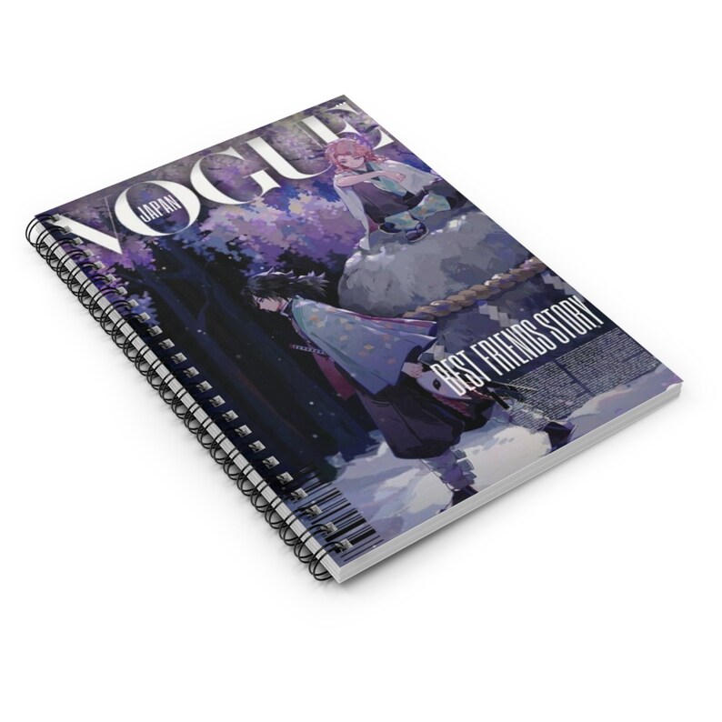 DEMON SLAYER Notebook Free Shipping, Japanese Notebook Kawaii Vogue ...
