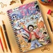 ONE PIECE Notebook Kawaii Notebook Japanese Vogue Cover Anime Themed A5 ...