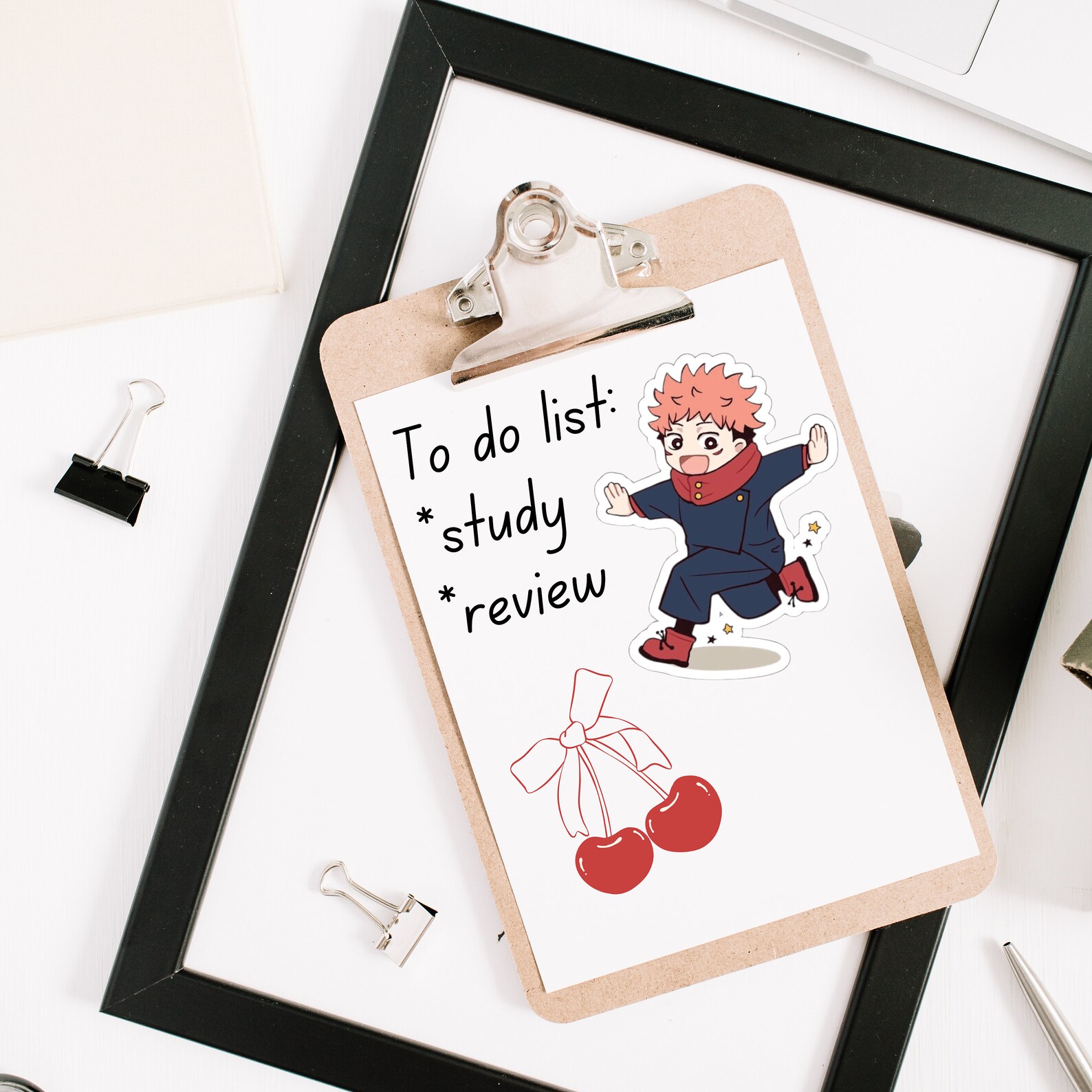 JUJUTSU KAISEN Anime Stickers Itadori Yuji Kawaii Stationary Stickers ...