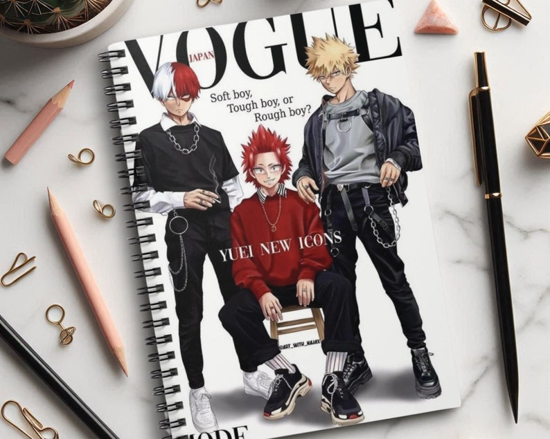 MY HERO ACADEMIA Notebook Free Shipping Japanese Notebook Kawaii Vogue ...
