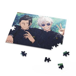 JUJUTSU KAISEN Jigsaw Puzzle, Satoru Gojo, Suguru Geto, Anime Puzzle ...