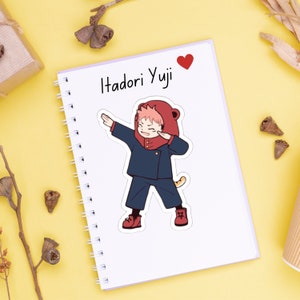 JUJUTSU KAISEN Anime Stickers Itadori Yuji Kawaii Stationary Stickers ...