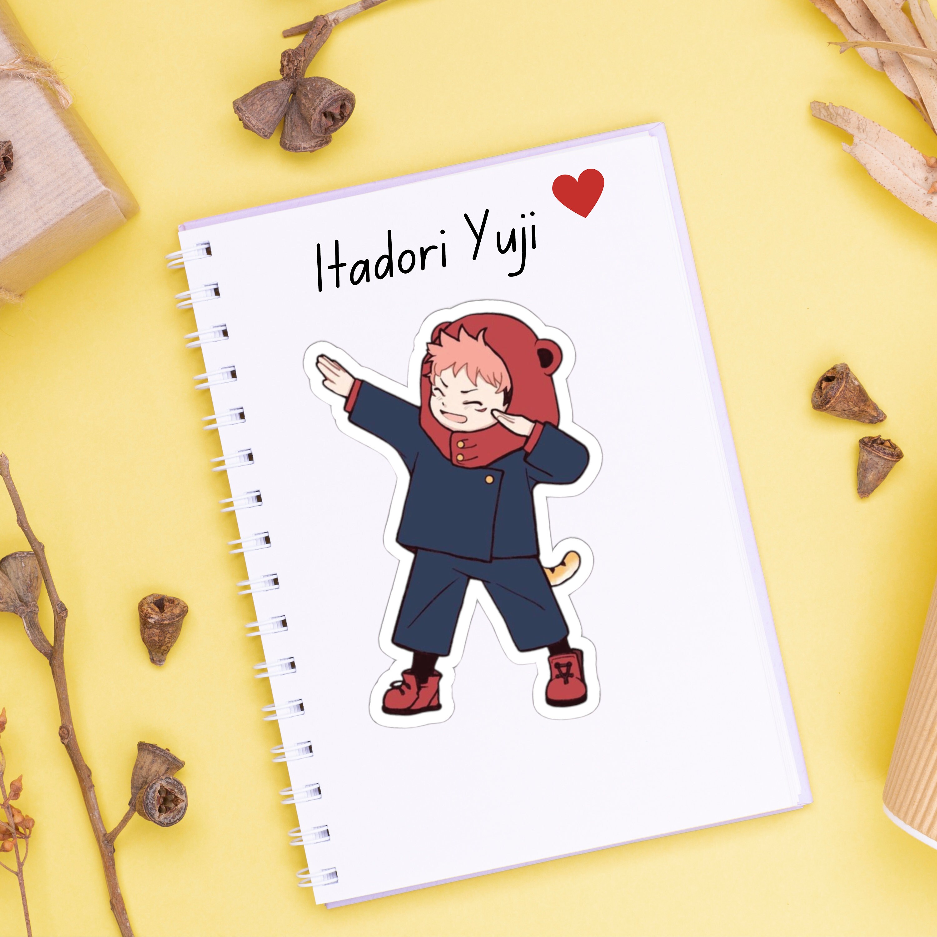JUJUTSU KAISEN Anime Stickers Itadori Yuji Kawaii Stationary Stickers ...