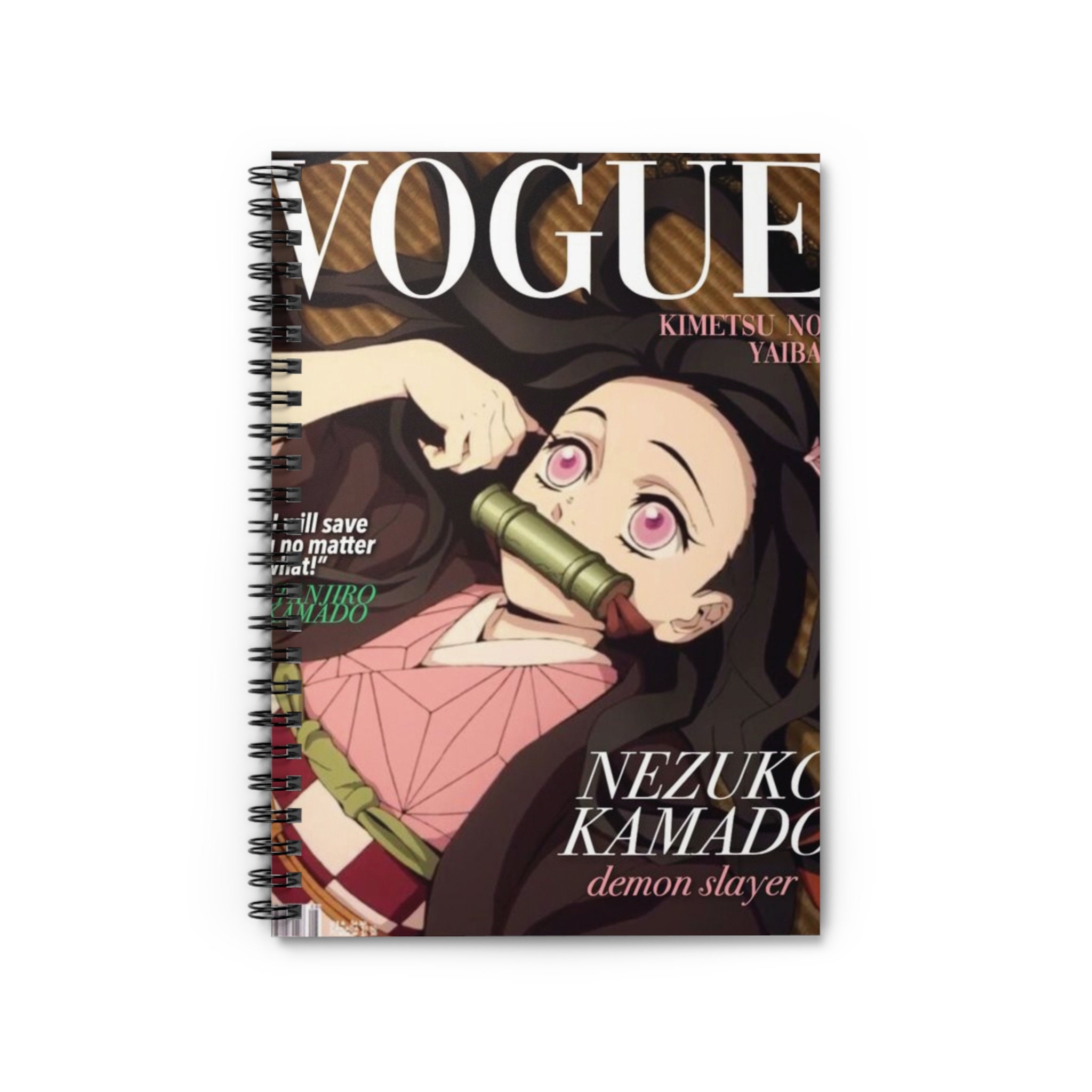 DEMON SLAYER Notebook Nezuko Free Shipping Kawaii Notebook Japanese ...