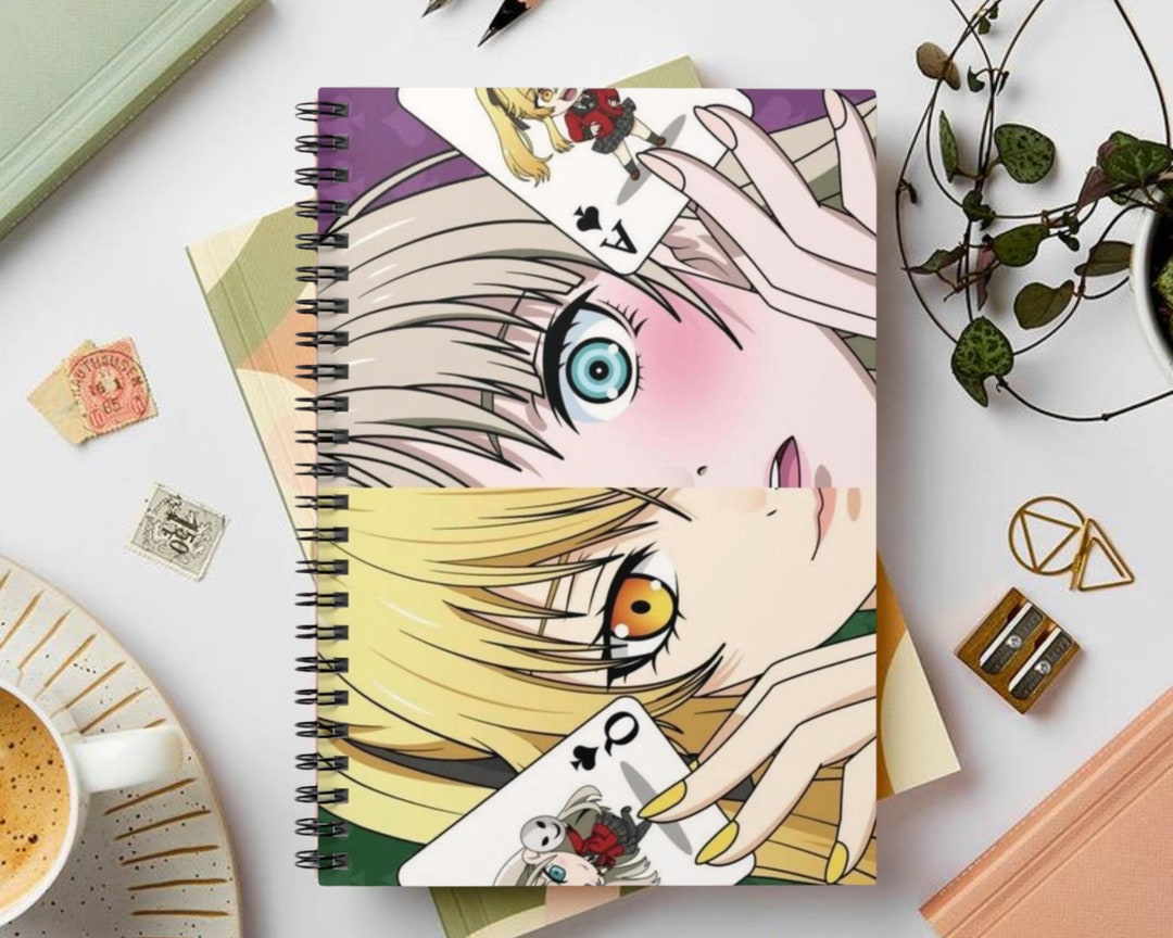 Buy KAKEGURUI Notebook, MARY RIRIKA Kawaii Anime Journal, Free Shipping ...