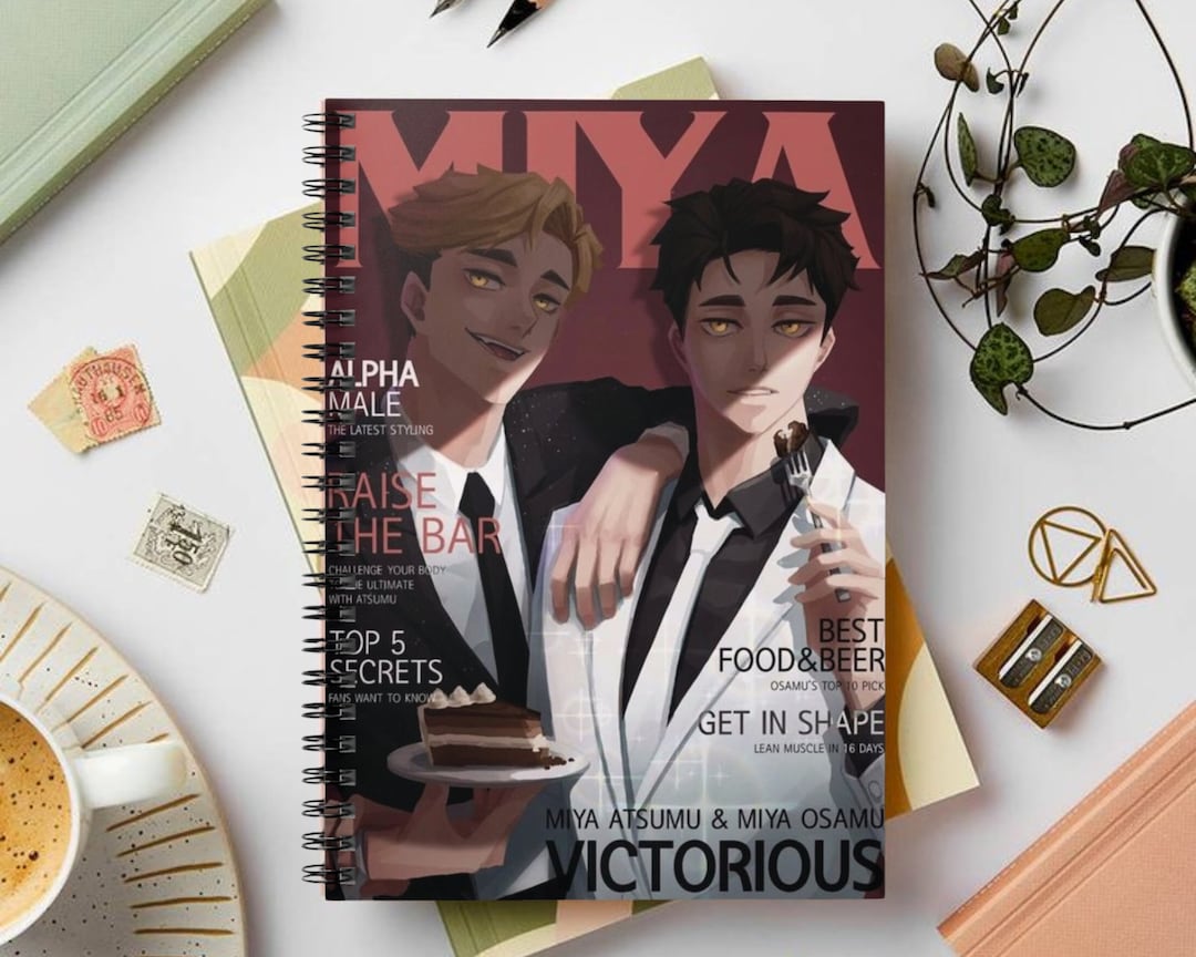 HAIKYUU Notebook, Kawaii Anime Journal, Free Shipping, Japanese ...